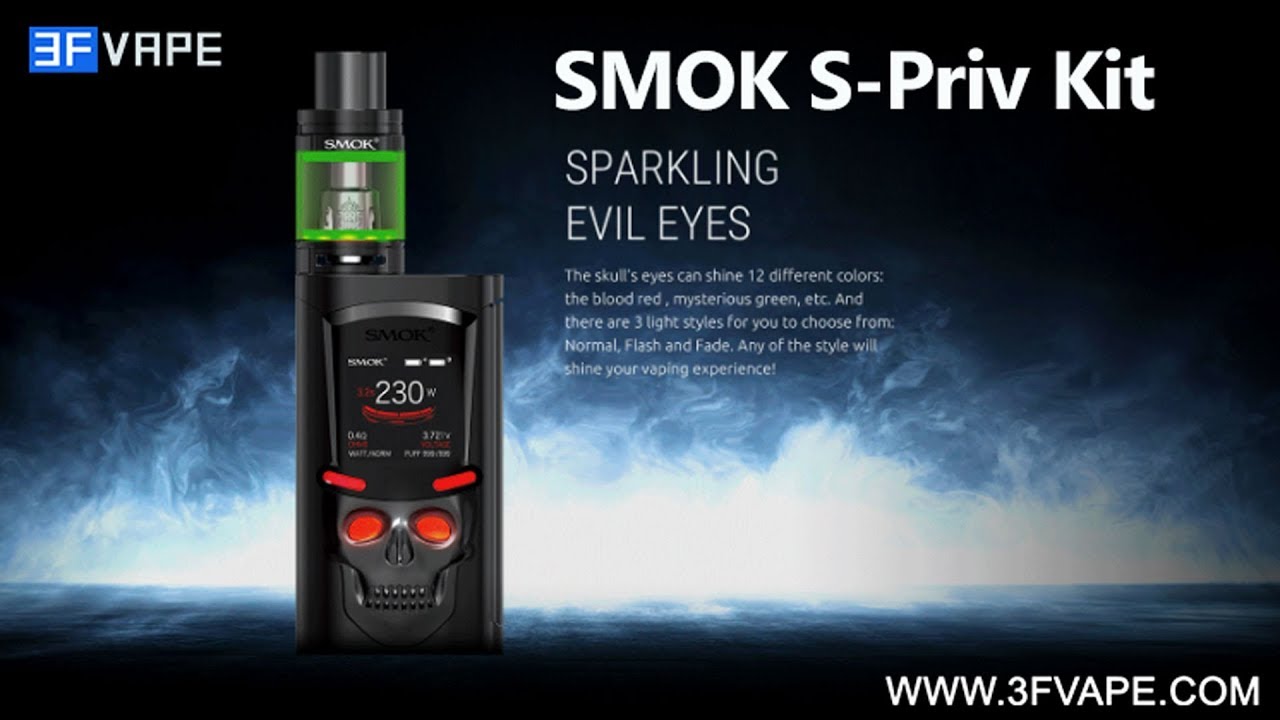 SMOK S-Priv 225W Kit - YouTube