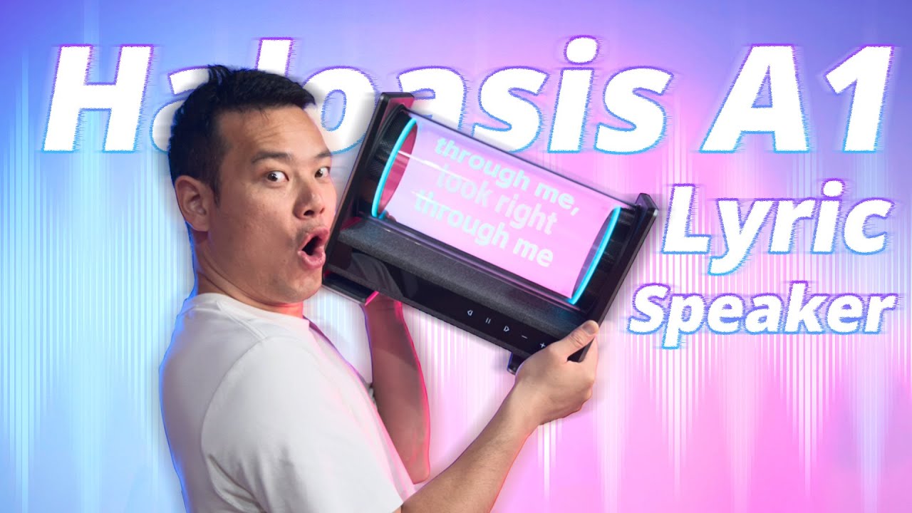 Haloasis A1 holographic Lyric Speaker Review: the COOLEST one I’ve ...