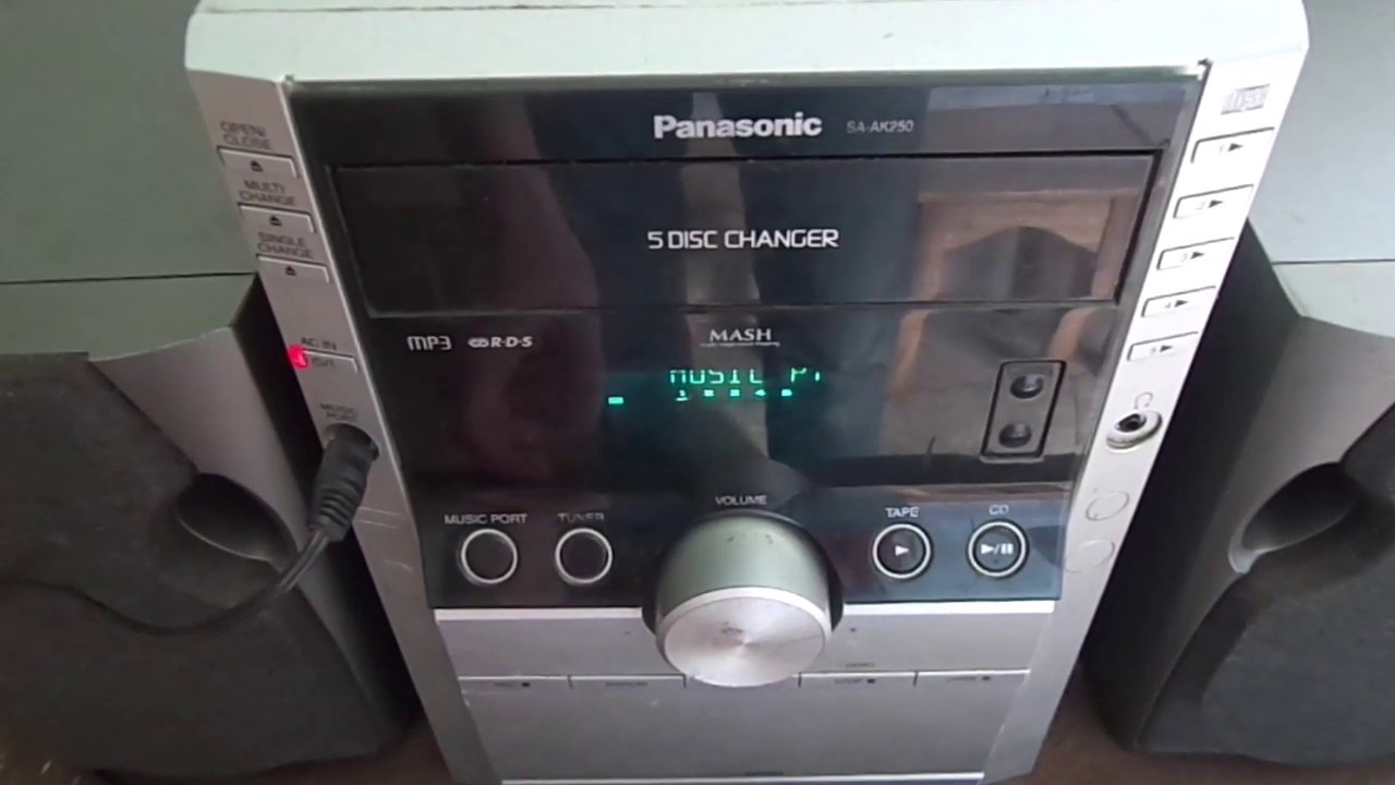 Panasonic sa-ak250 eirror f61⚡ Repair - YouTube