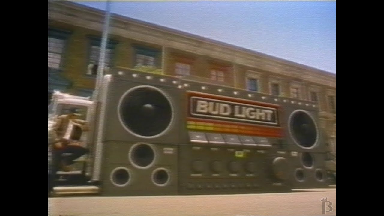 Bud Light Beer "Boombox Truck" Commercial 1992 - YouTube