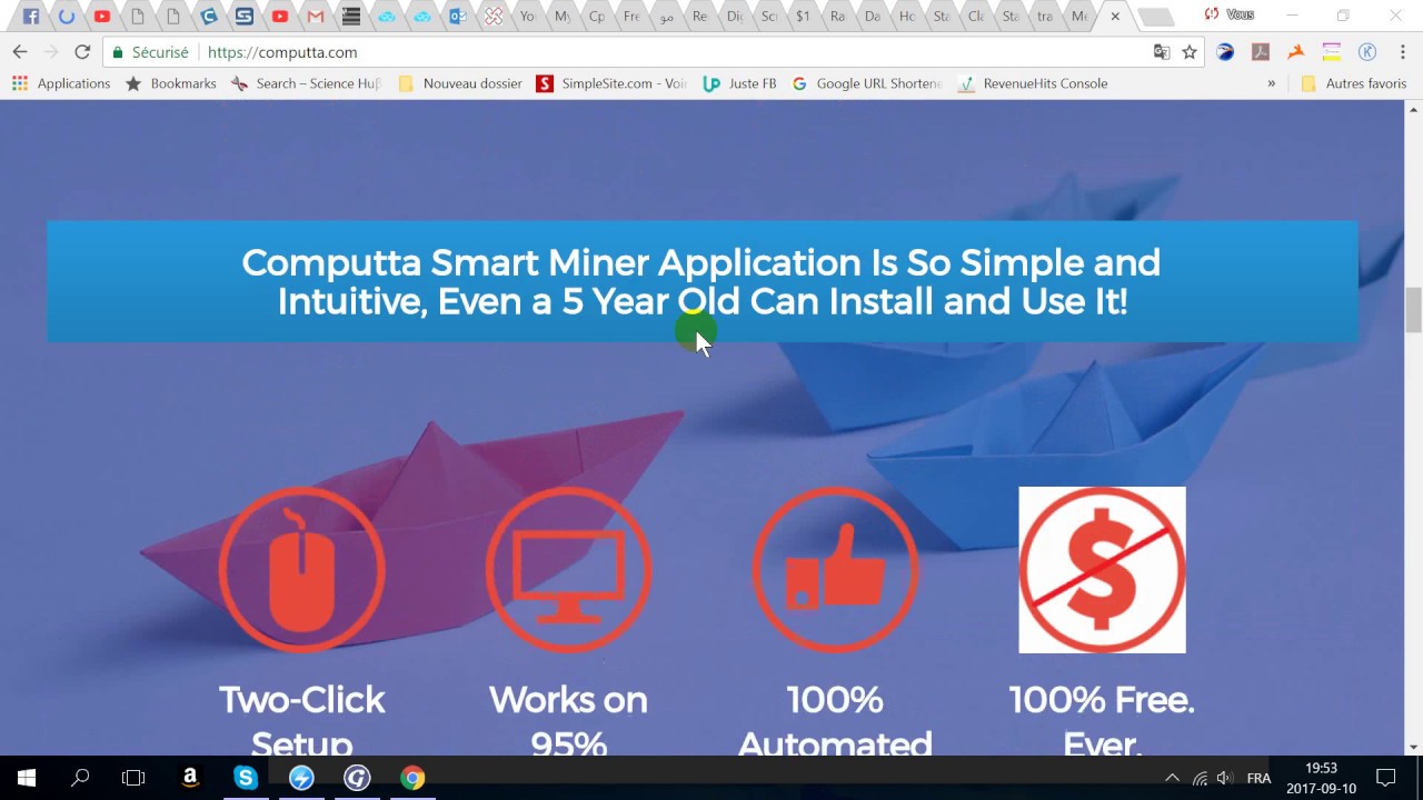 Comment gagner de l'argent facilement avec Computta - YouTube