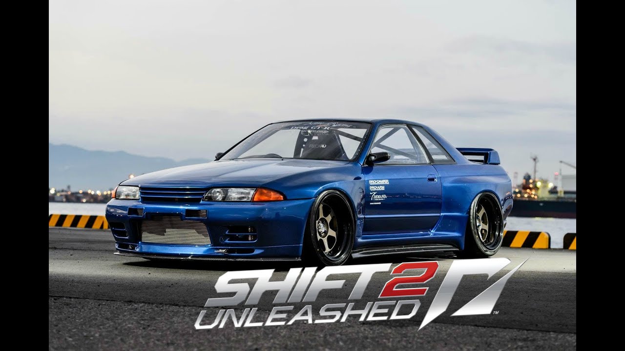 Nissan Skyline GT R R32 В NFS Shift - YouTube