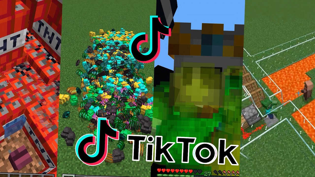TikTok: Minecraft COMPILATION (BEST OF) - YouTube