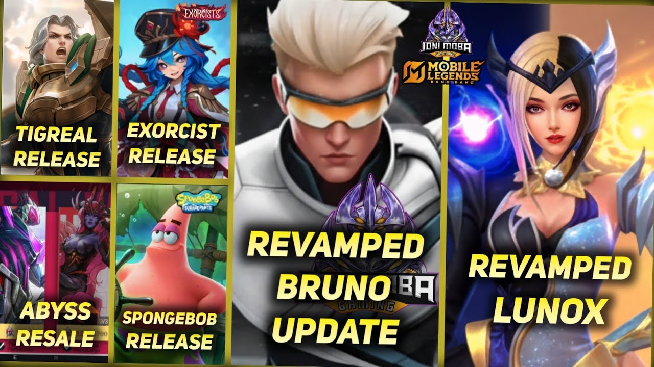 REVAMP BRUNO UPDATE, REVAMPED LUNOX, EVENT ABYSS RELEASE, RUBY EXORCIST ...