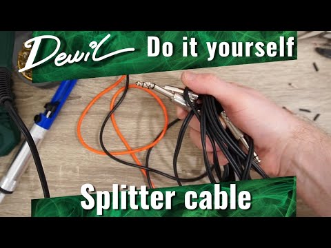DIY Splitter cable - YouTube