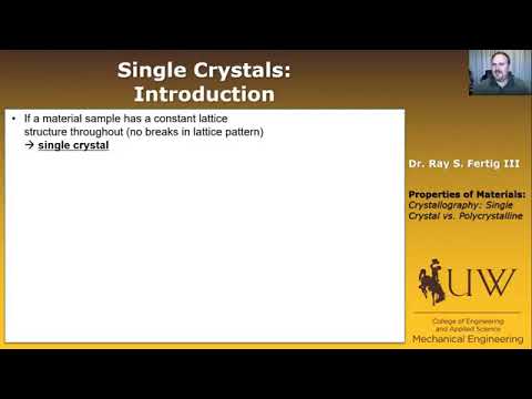 single crystal vs polycrystal - YouTube