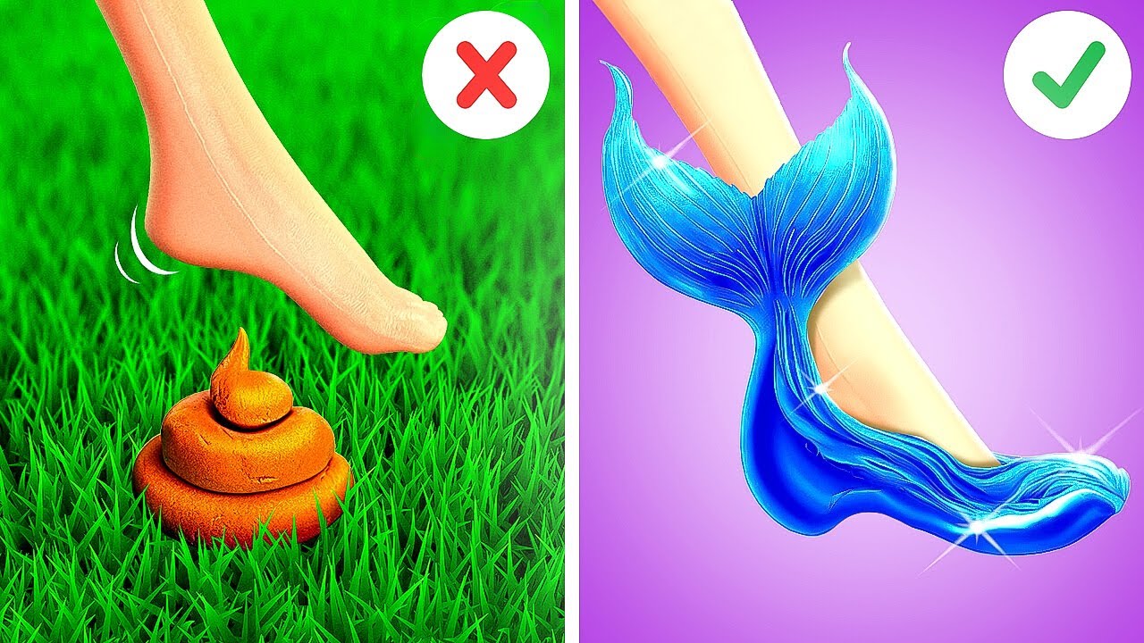 Mermaid Lost the Shoes! Best Crafts How to Be a Mermaid by TeenVee ...