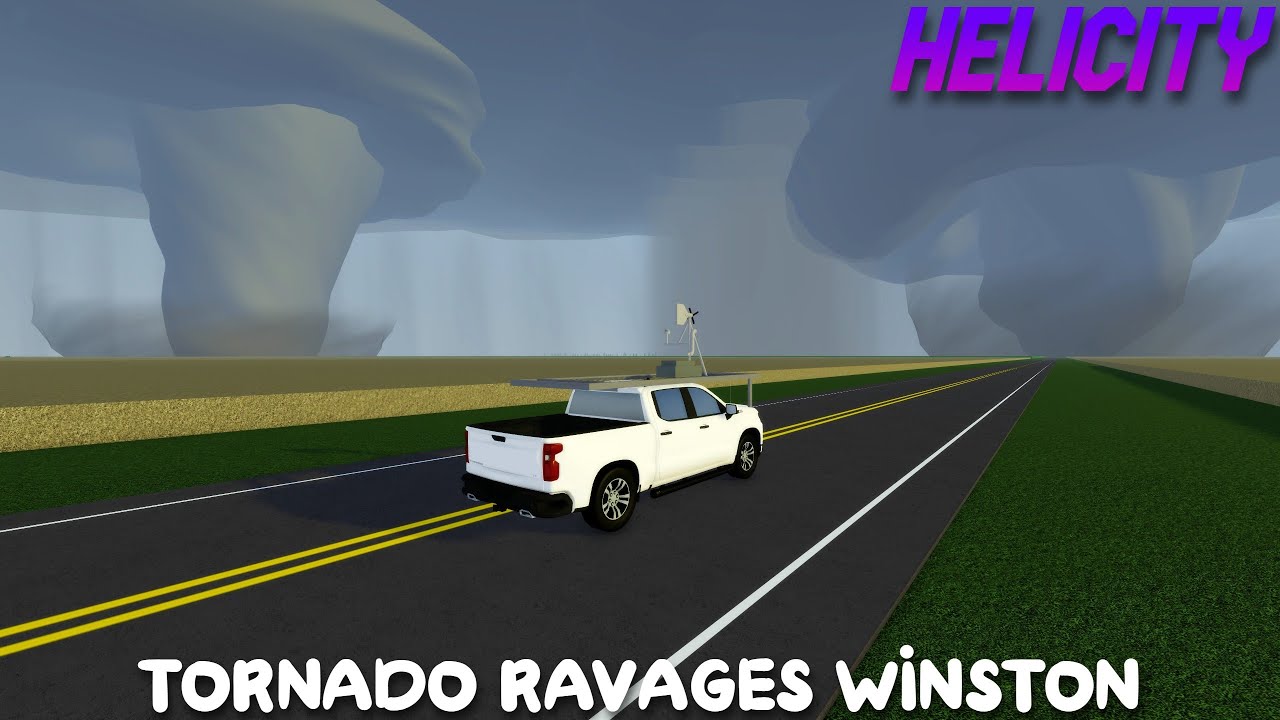 Tornado Ravages Winston in Roblox Helicity! - Solo Chase #2 - YouTube