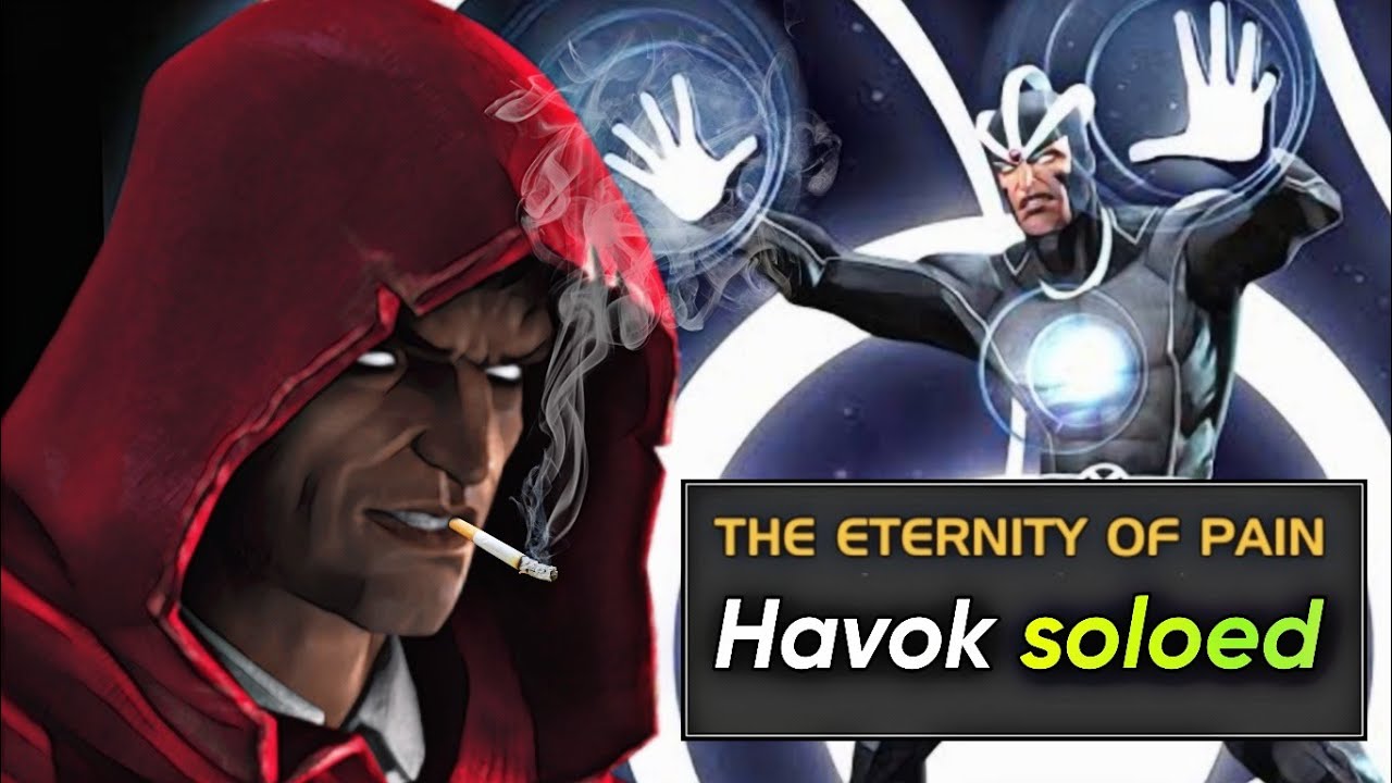 This is an anomaly! The Hood solos Eternity of Pain Havok | MCOC - YouTube
