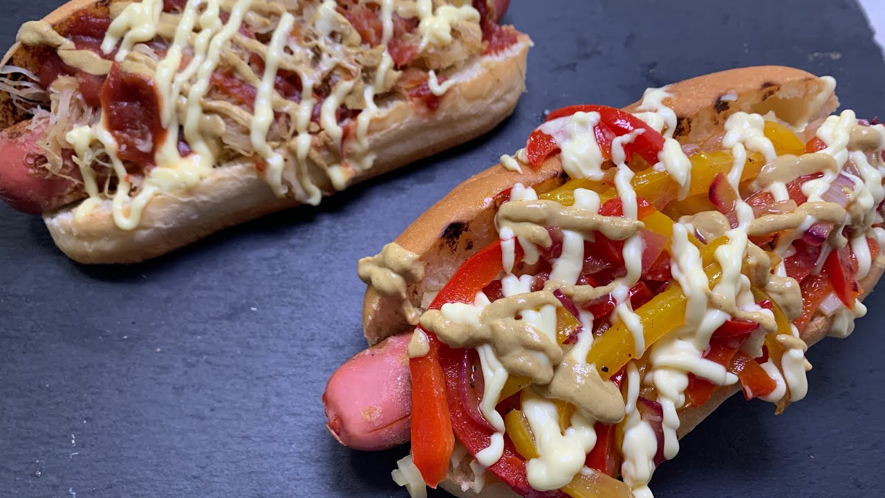 Hot Dog, Perro Caliente, Dos recetas Espectaculares - YouTube