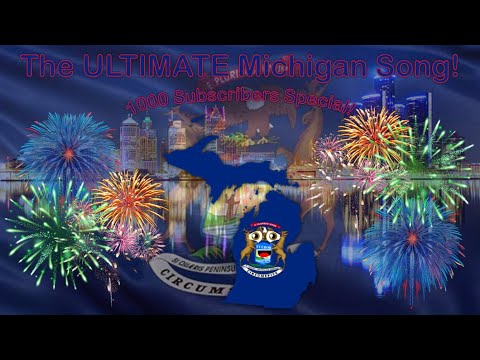 Michigan - Geography of the 2 Peninsulas and 83 Counties! | 1000 ...