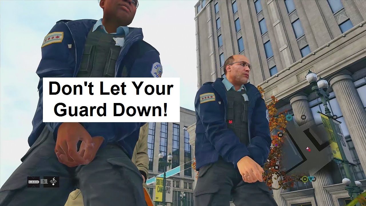 Chicago Police: Don't Let Your Guard Down! Watch Dogs funny moments ...