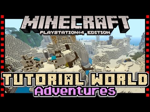 MINECRAFT PS4 TUTORIAL WORLD | DESERT TOWN [08] - (Minecraft Console ...