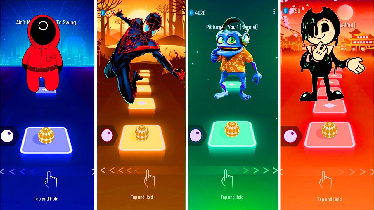 Bendy and the Ink Machine vs Squid Game vs Spider Man vs Crazy Frog ...