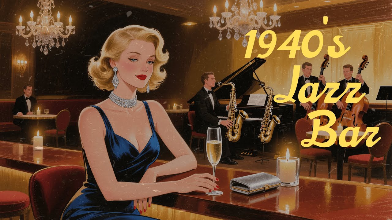 1940'S Jazz Bar Retro Jazz Music - YouTube