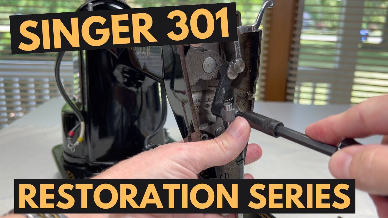How to install the needle bar and check timing on a Singer 301: Singer ...