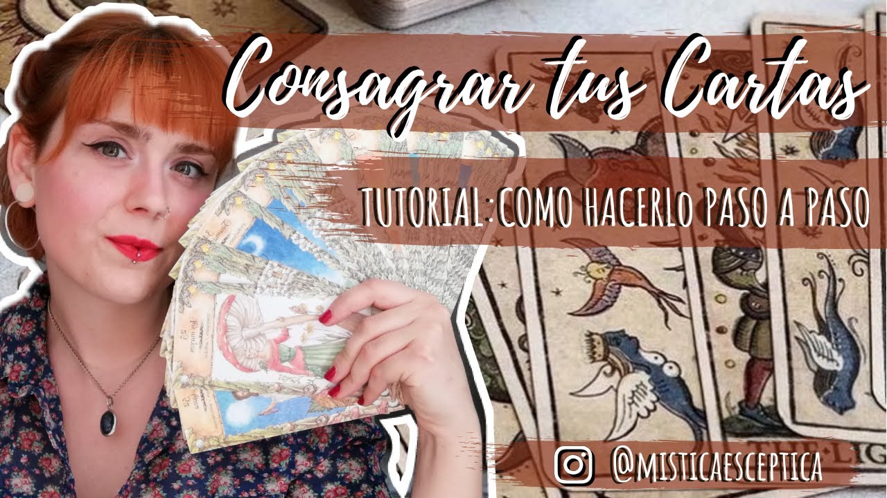 Como CONSAGRAR y RITUALIZAR tus cartas del ORÁCULO o TAROT - Tutorial ...