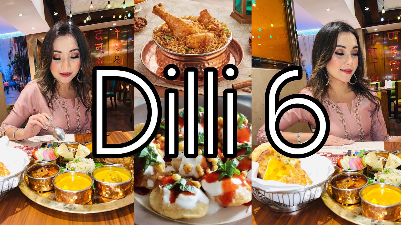 Dilli6 || Crowne Plaza, Okhla|| Theme Food Buffet|| Chandni Chowk ...