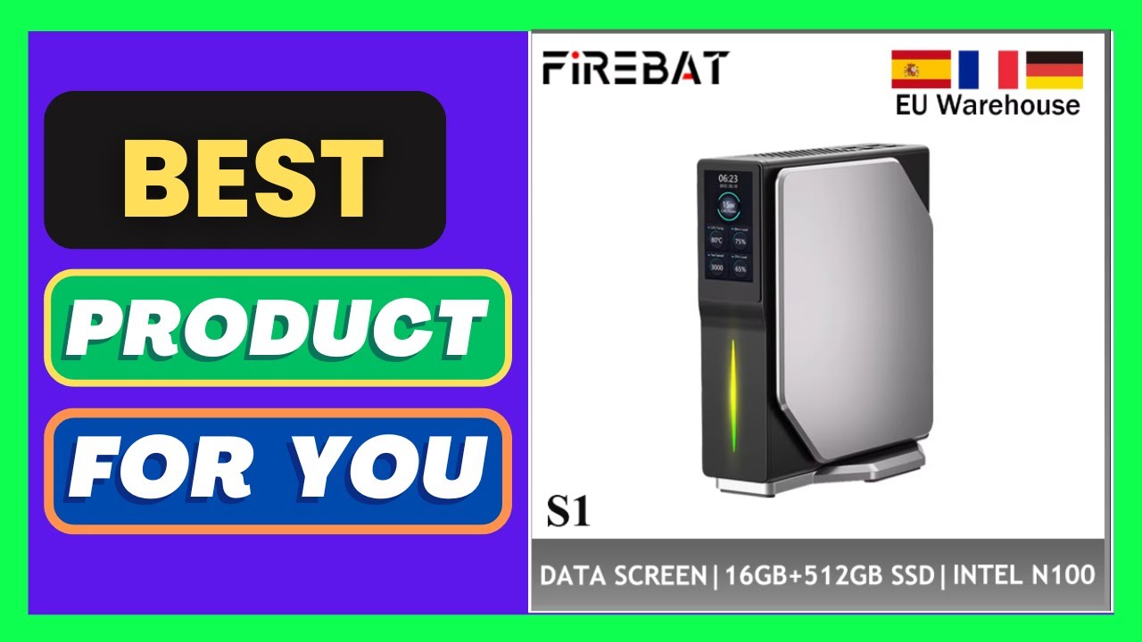 FIREBAT S1 Intel N100 CPU Mini PC - YouTube