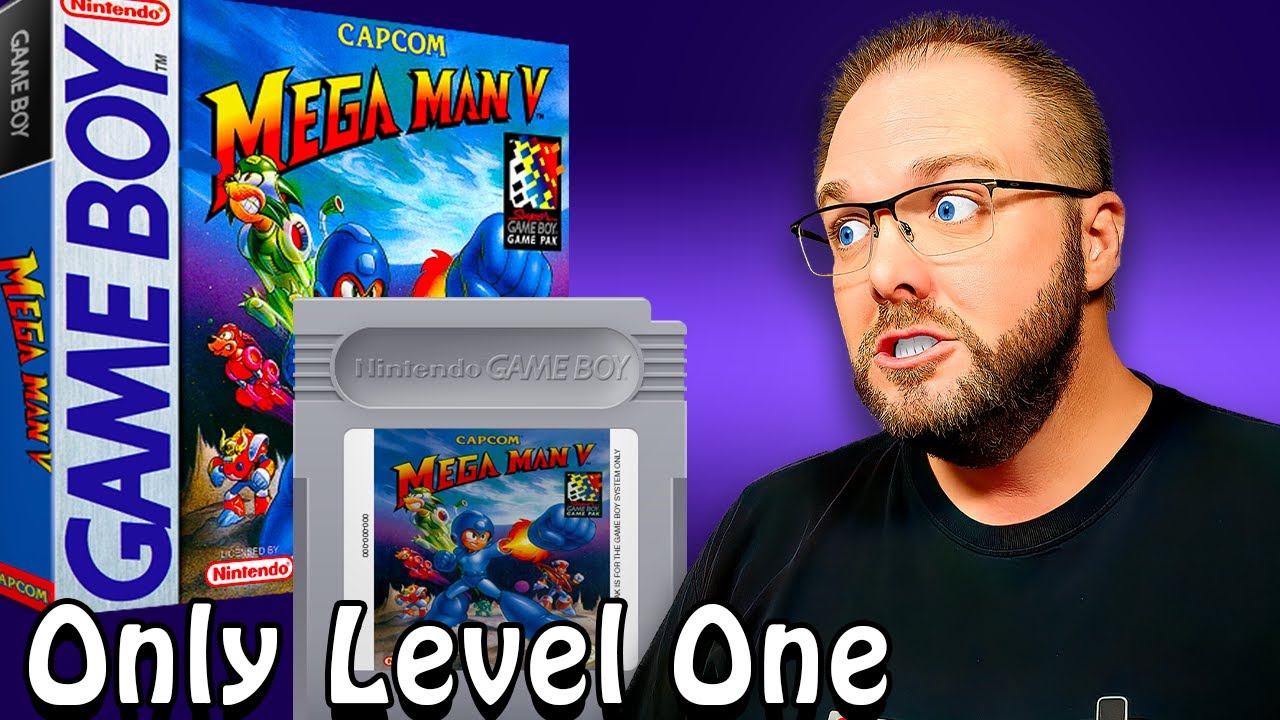 Mega Man V - Game Boy - Only Level One - YouTube