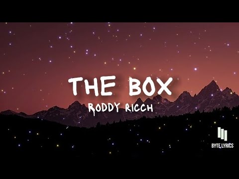 Roddy Ricch -The Box (lyrics) - YouTube