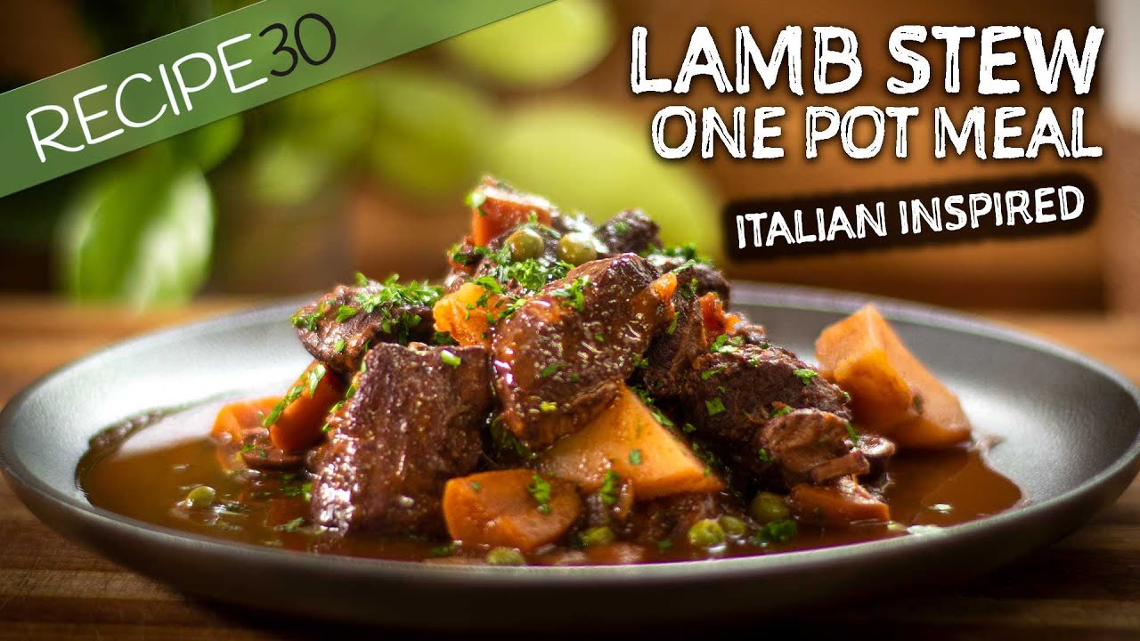 OMG! Italian Style Rich lamb stew with honey and caramelised onion ...
