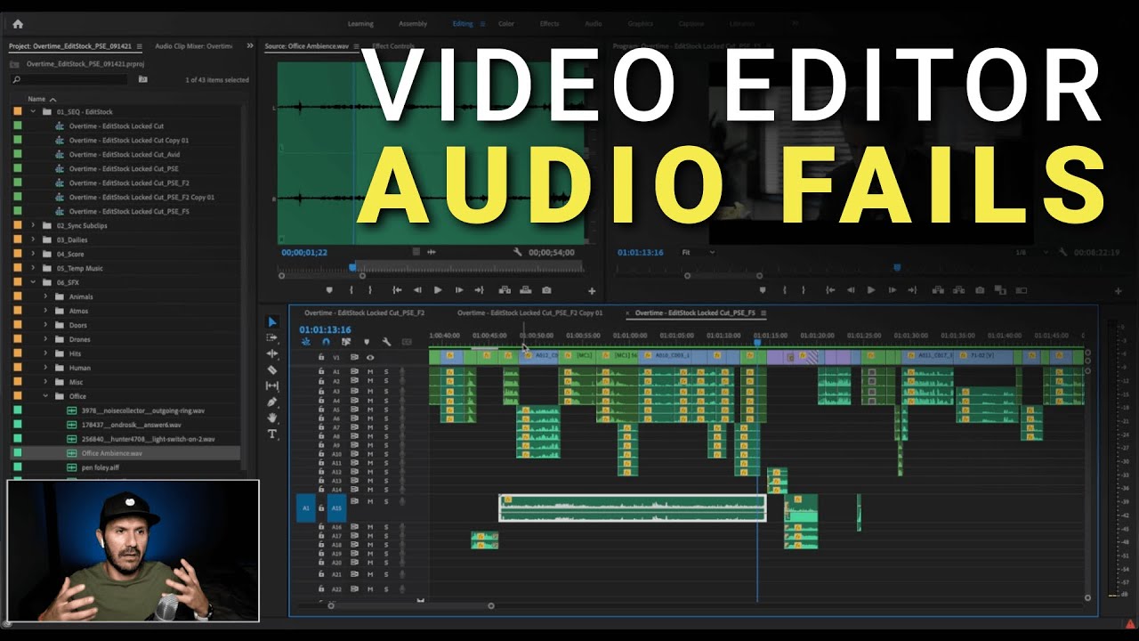 Top 5 Audio Fails for Video Editors - YouTube