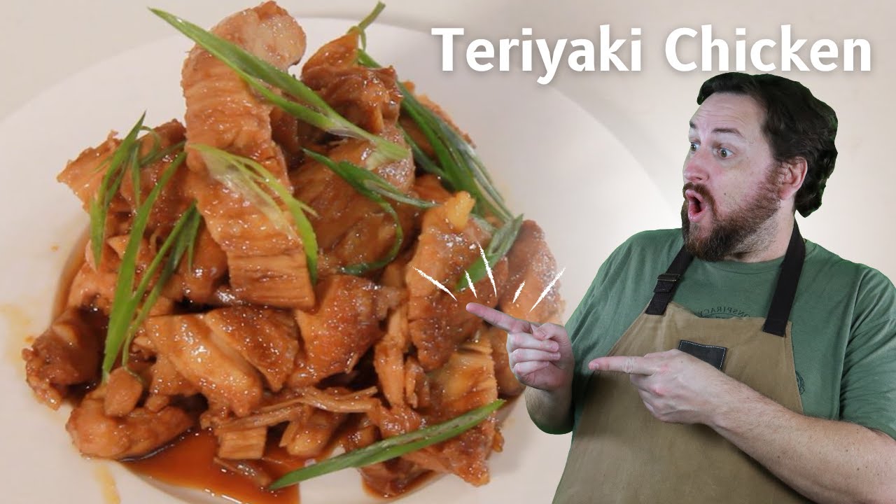 Making the most AMAZING Teriyaki Chicken - YouTube