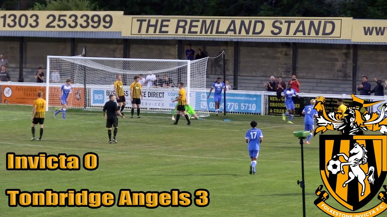 Highlights | Folkestone Invicta 0-3 Tonbridge Angels | Pre-Season ...
