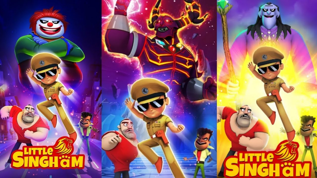 🤩 Little Singham Mobile Game 2022 | Little Singham Cycle Race, Little ...