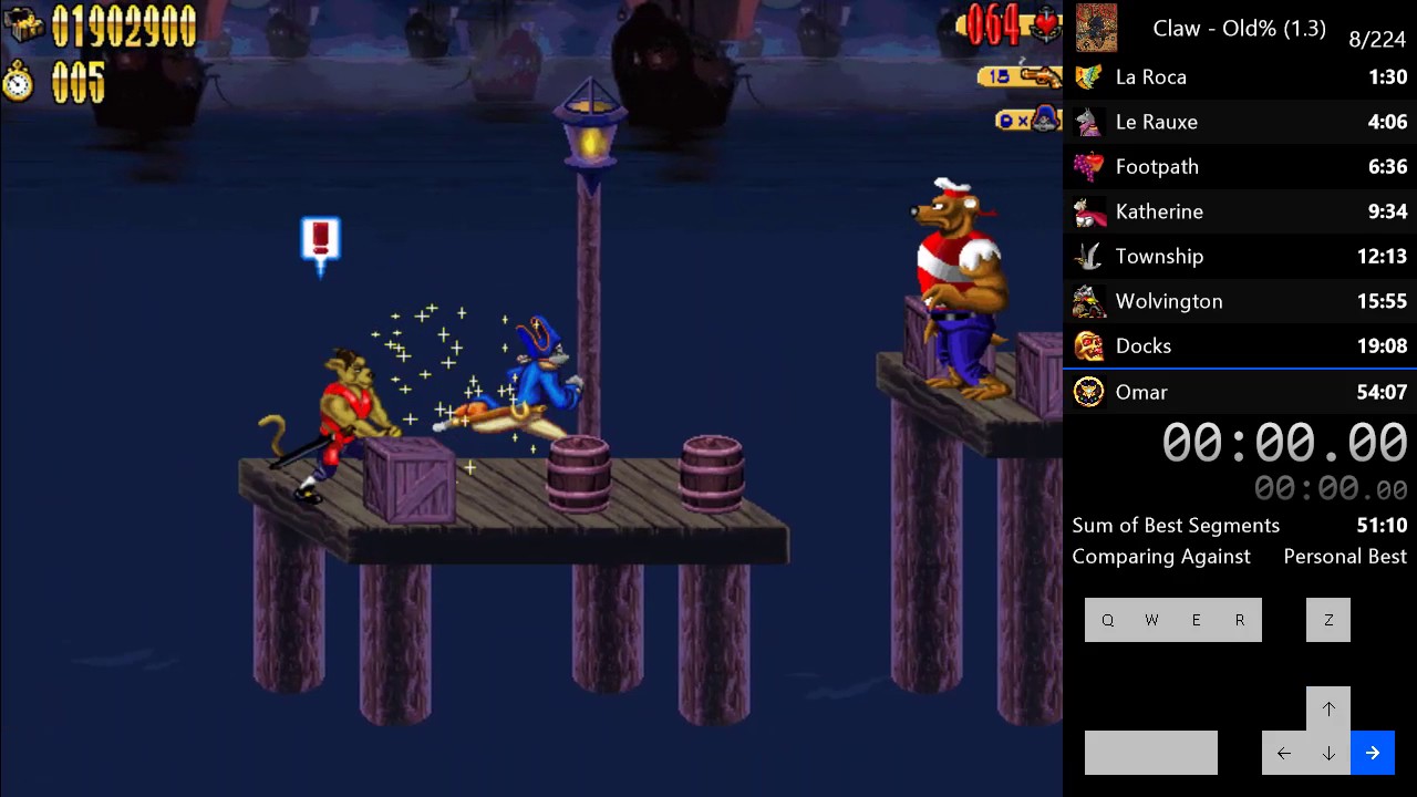 Captain Claw - Level 8 (Shipyards) boss Quick kill - YouTube