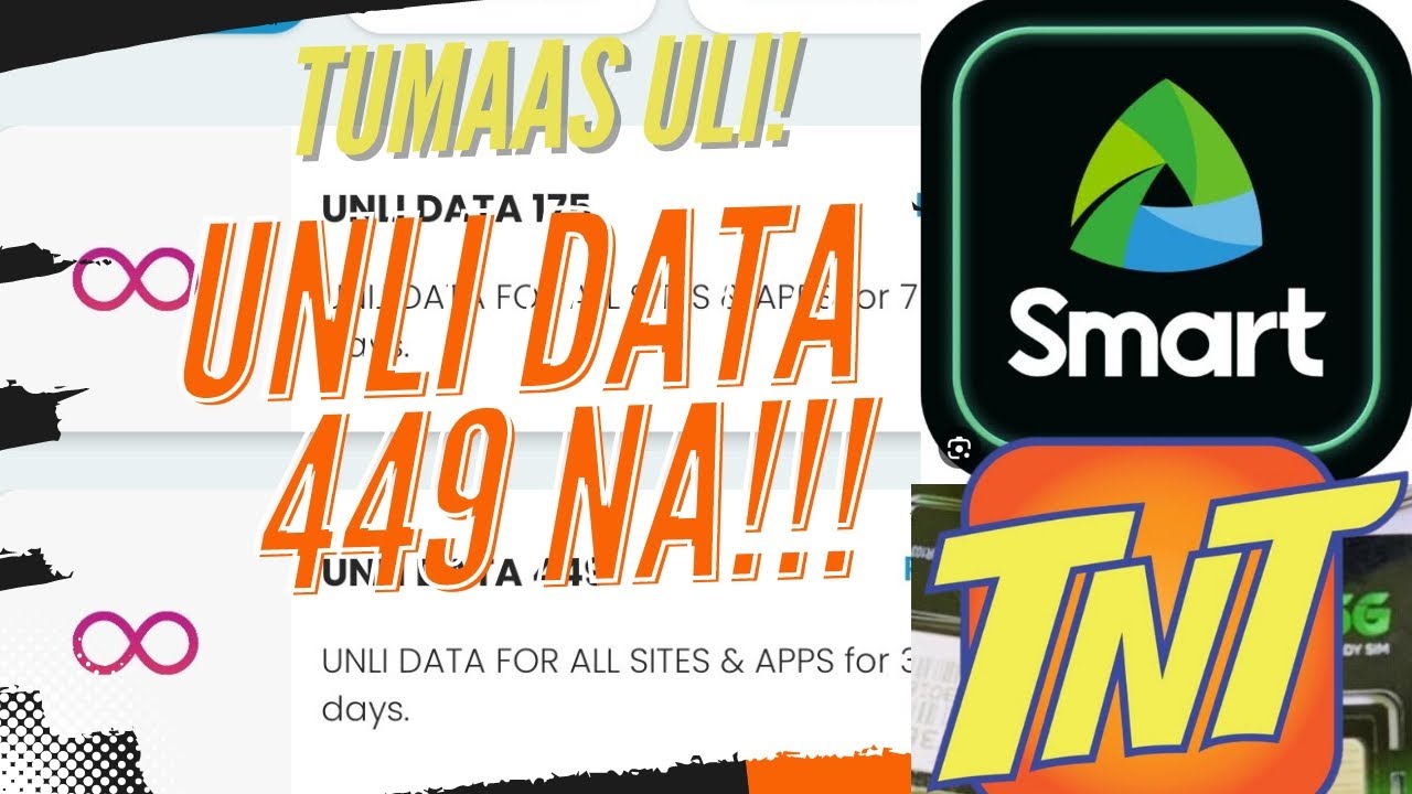 Unli data price update 175 & 449 | Sim cards ko nawala Unli data - YouTube