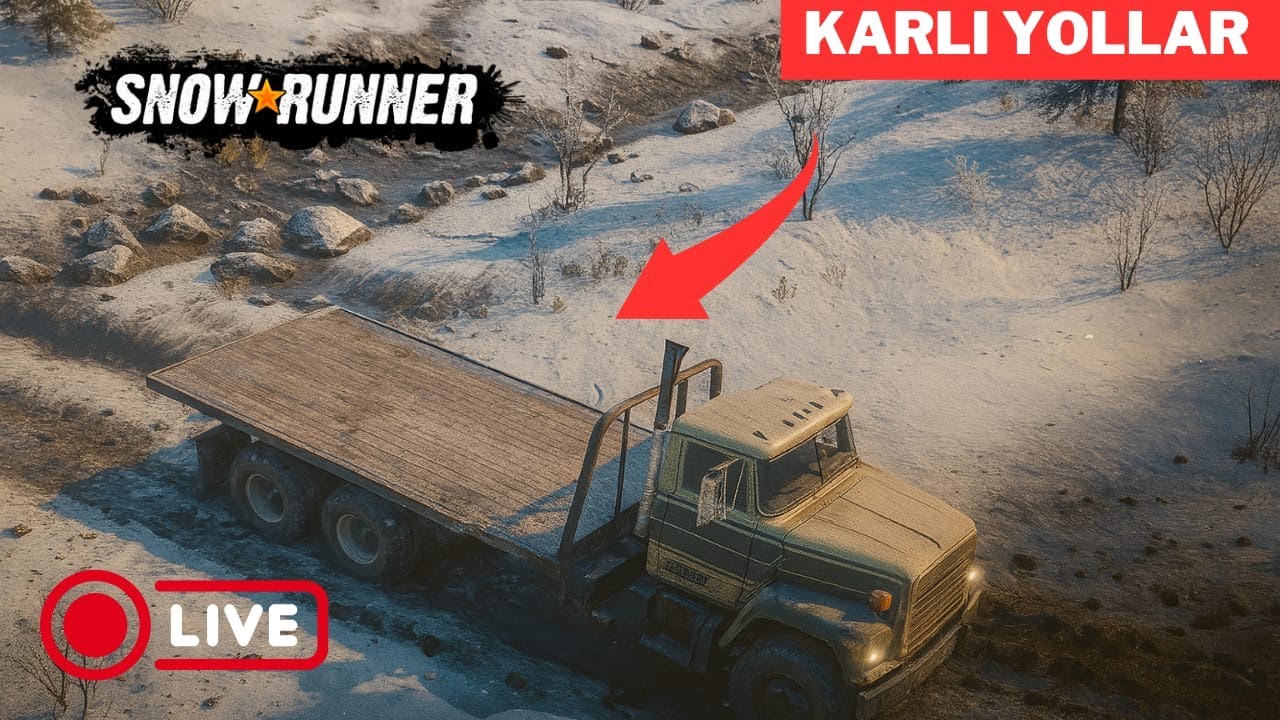 Snow Runner Multiplayer - ALASKA- BUZLU YOLLAR - YouTube