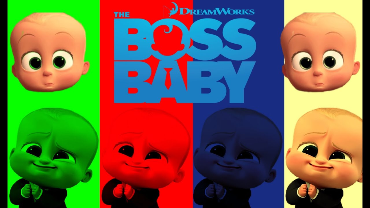 Boss Baby Colors+Movie Clip+Mv - YouTube