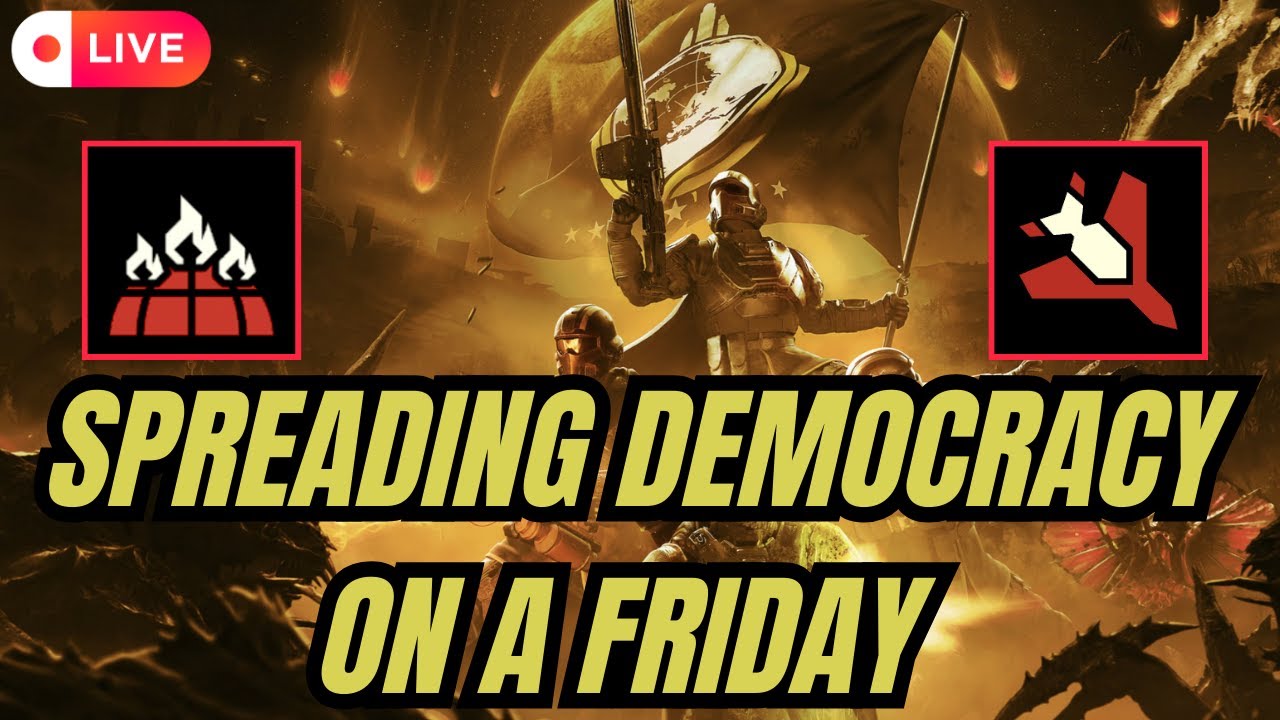 HELLDIVERS 2 | Spreading democracy and drinking coffee | !discord - YouTube