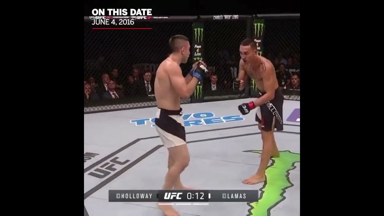 The final seconds of Max Holloway vs. Ricardo Lamas 🎆 - YouTube