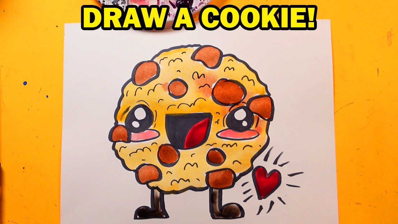 Cookie Art Lesson for Kids! - YouTube