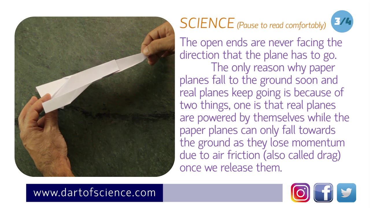 Science Behind How to make paper planes - YouTube
