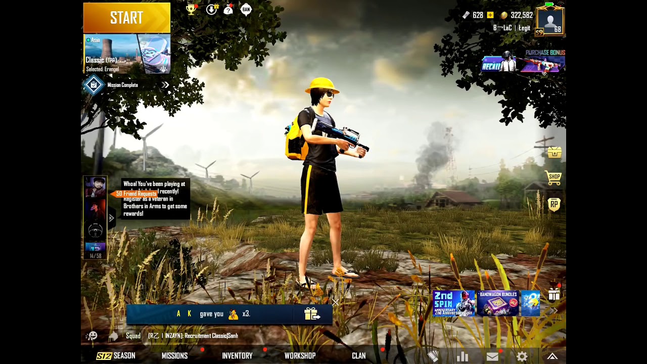 🔥 Bestest PUBG Mobile Inventory Of India | GameXpro Worth 1,00,000 RS ...