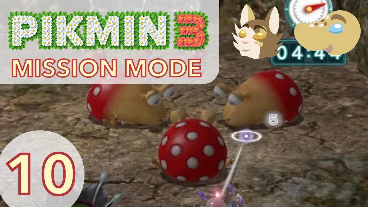Pikmin 3 Mission Mode Ep.10 - Formidable Oak Remix - YouTube