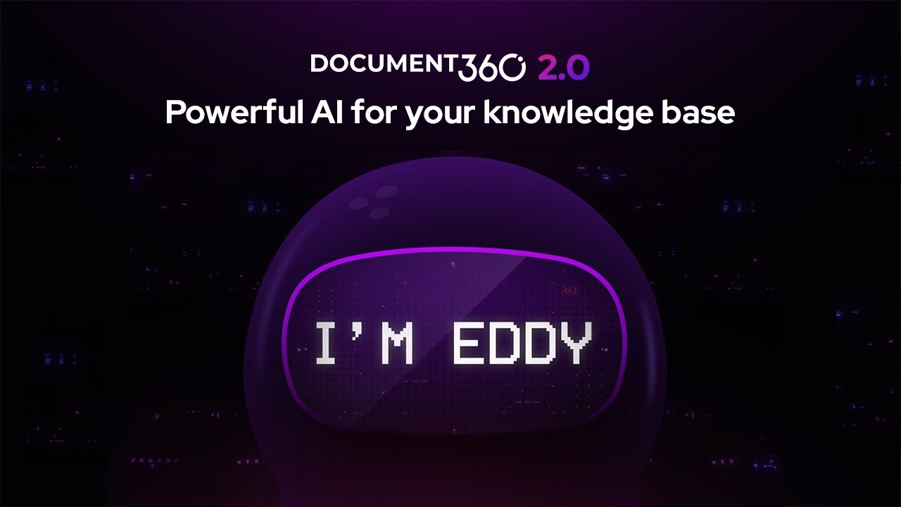 Meet Eddy : Powerful AI for your knowledge base - YouTube