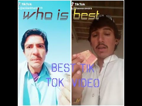 Who is best in tik tok with shaurkhan deylag in pathans
