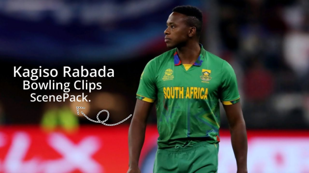 Kagiso Rabada Bowling Clips ScenePack🔥Plz Support 💪 - YouTube