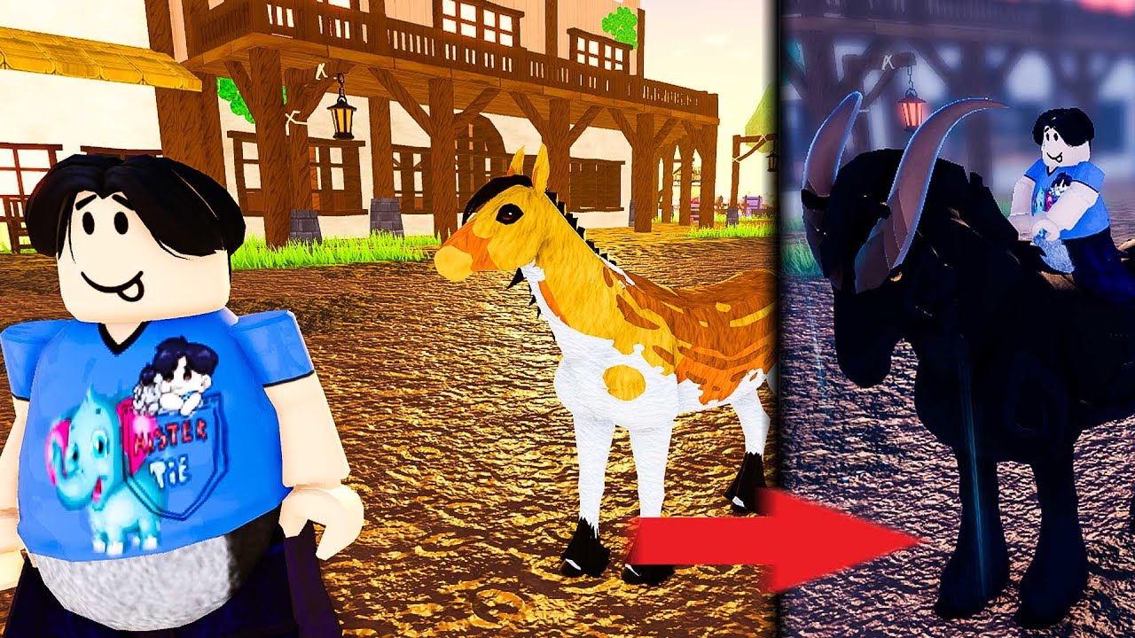 Roblox Horse Life - First Experience... - YouTube