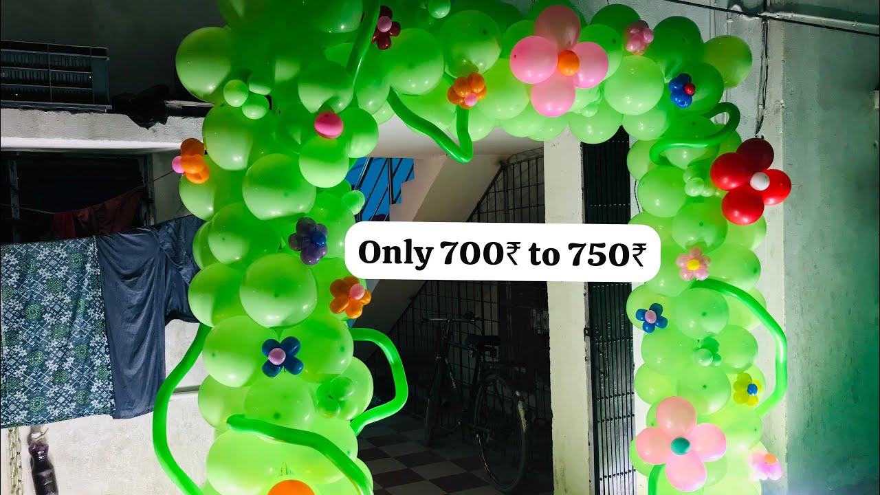 You can do this decoration for just ₹750 @Balloons.world.kolkata # ...