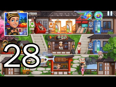 Doorman Story - Sakura Flower Resort Level 31-35 Gameplay Walkthrough Part 28 (iOS, Android)