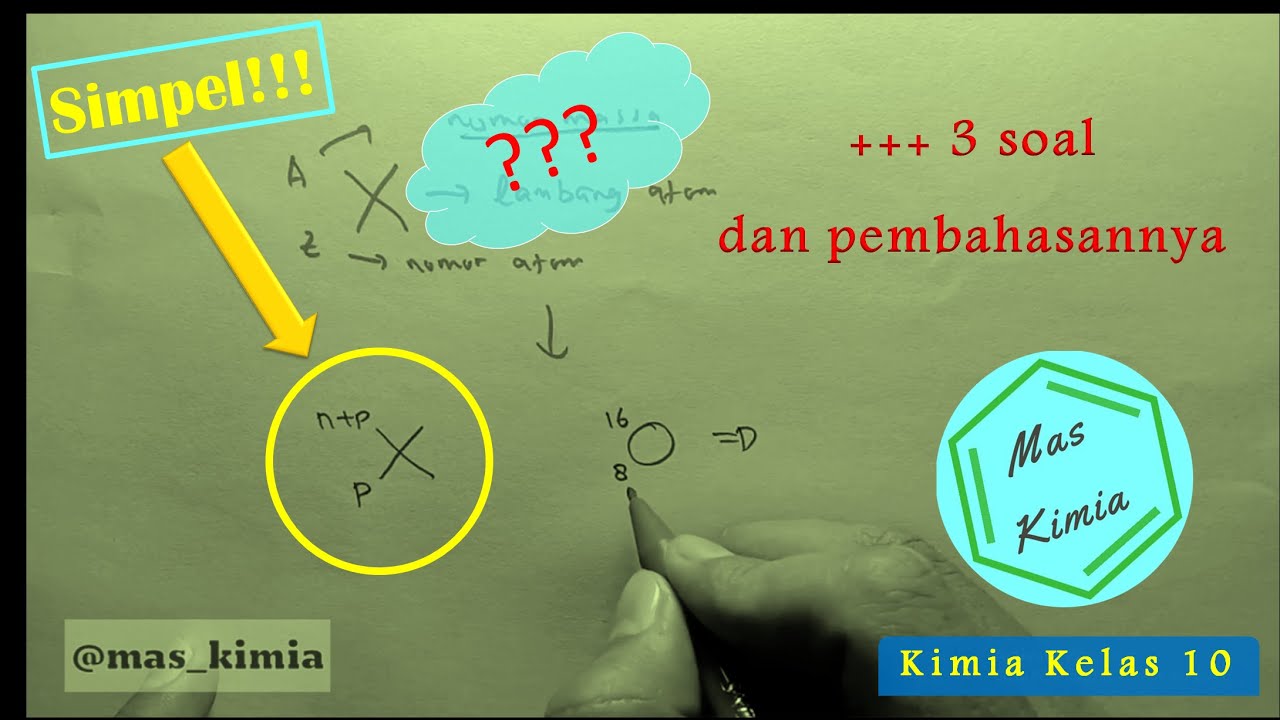 Notasi Atom [Cara Mudah Menentukan Jumlah Proton, Neutron, dan Elektron ...
