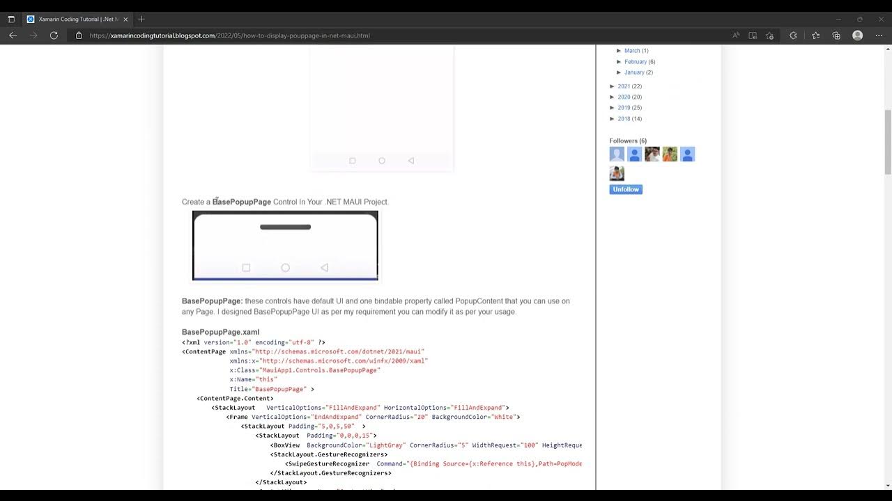 Displaying Popup Page In .NET MAUI - YouTube