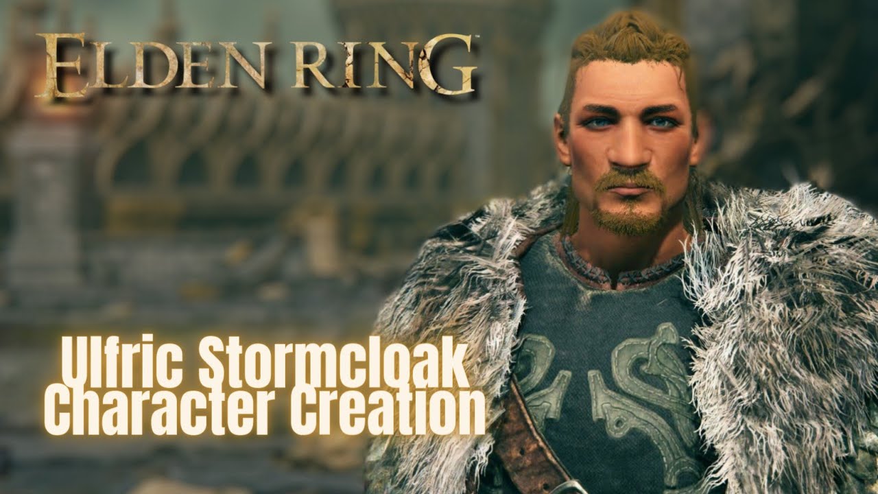 Elden Ring | Ulfric Stormcloak Character Creation Tutorial - YouTube
