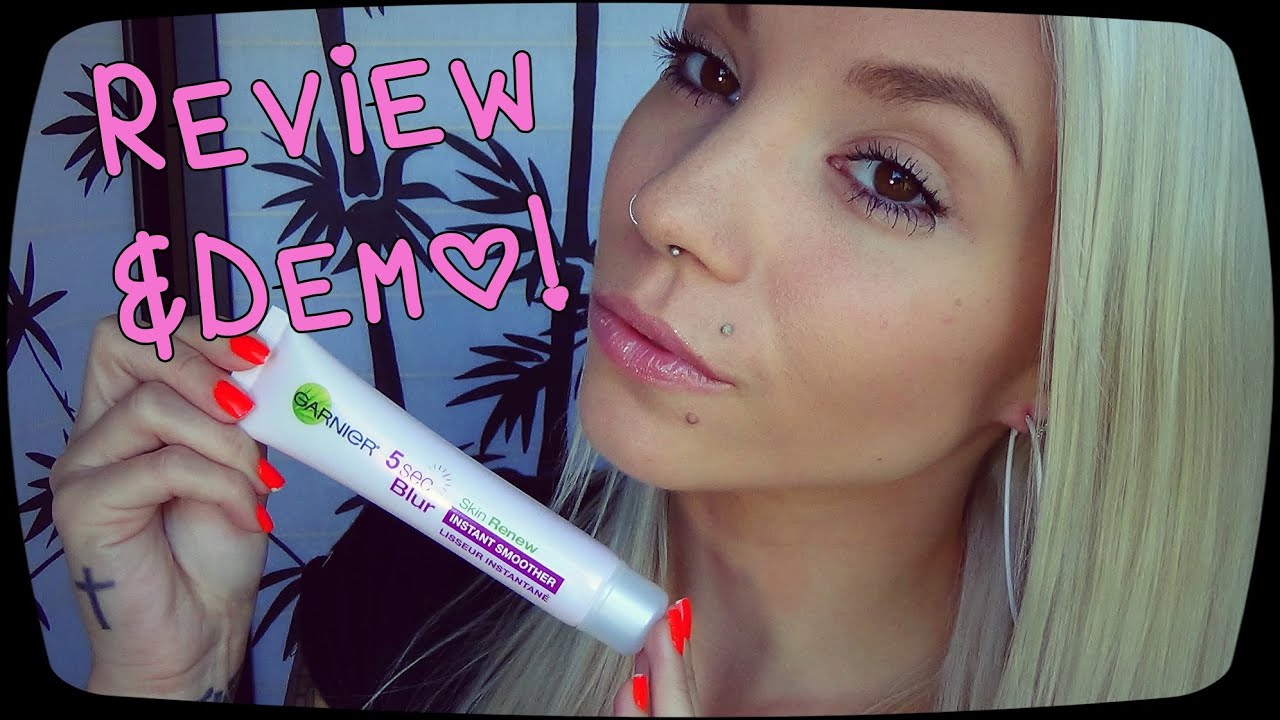 Garnier 5 Second Blur Review/Demo! | BreeAnn Barbie - YouTube